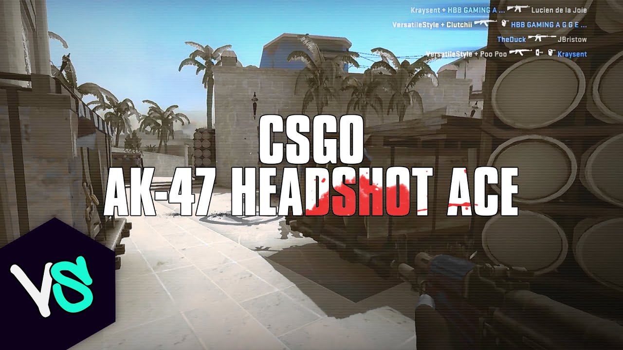 Counter-Strike: Global Offensive: AK-47 Headshot Ace - YouTube