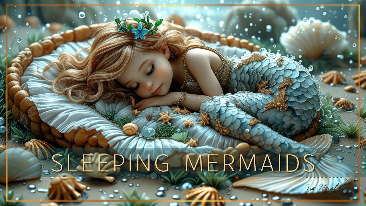 Sleeping beautiful Mermaids I Peaceful Calm and Tranquility I Escape ...