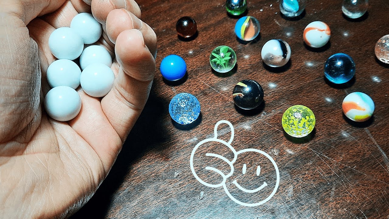 Sequence of marbles: let's uncover some types - YouTube