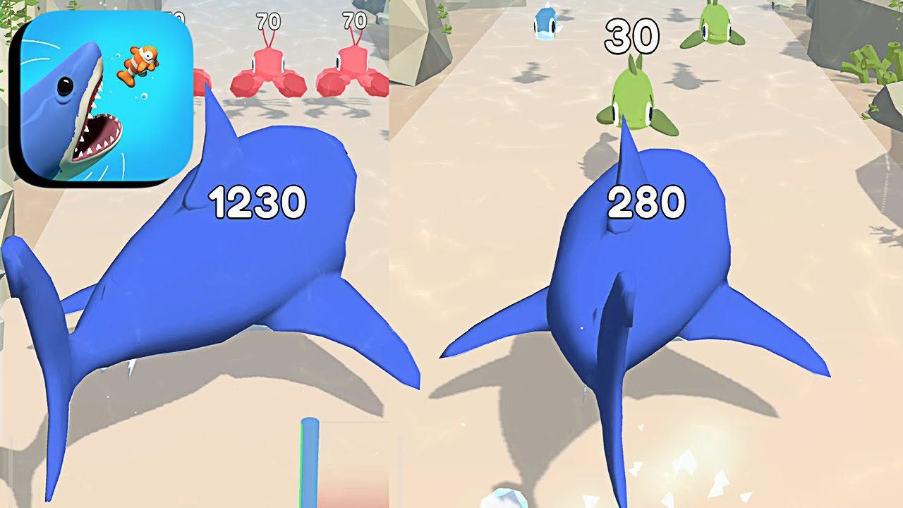 Shark Evolution - All Levels Gameplay Android,ios (Part 1) - YouTube