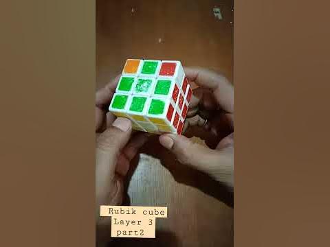 Solve Rubik Cube Layer 3 Part 2 - YouTube
