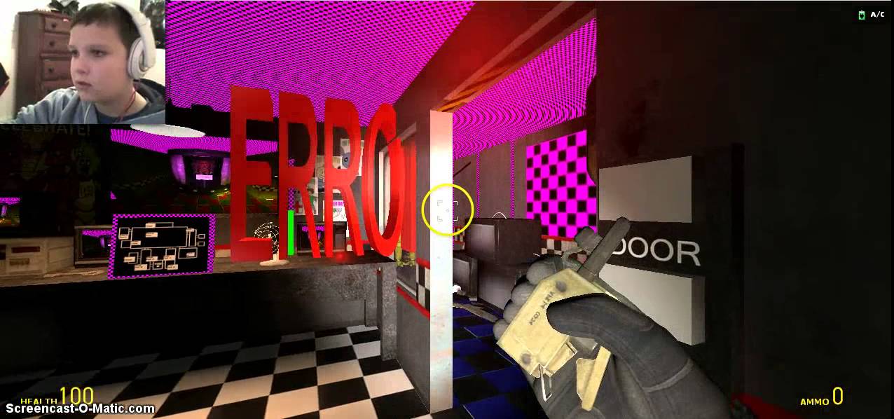 Gmod part 1: Five nights at freddys map!!! - YouTube