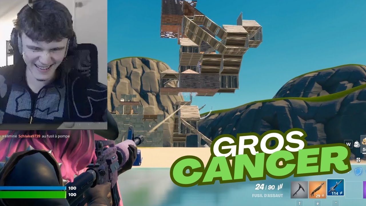 Le PIRE Joueur CANCER de Fortnite (je clc à tout le monde) - YouTube