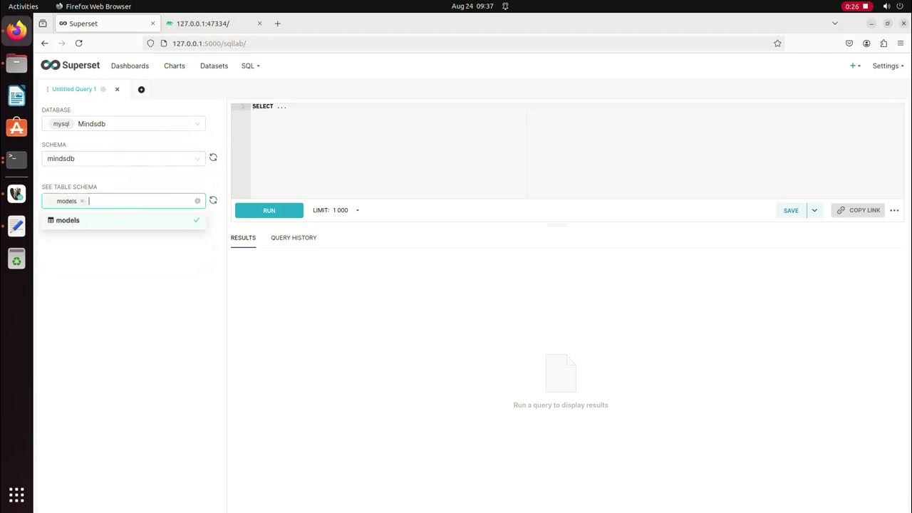 MindsDB+Ollama+Apache Superset: Quick Demo-Apache Superset Query Tinyllama via Ollama & Mindsdb ...
