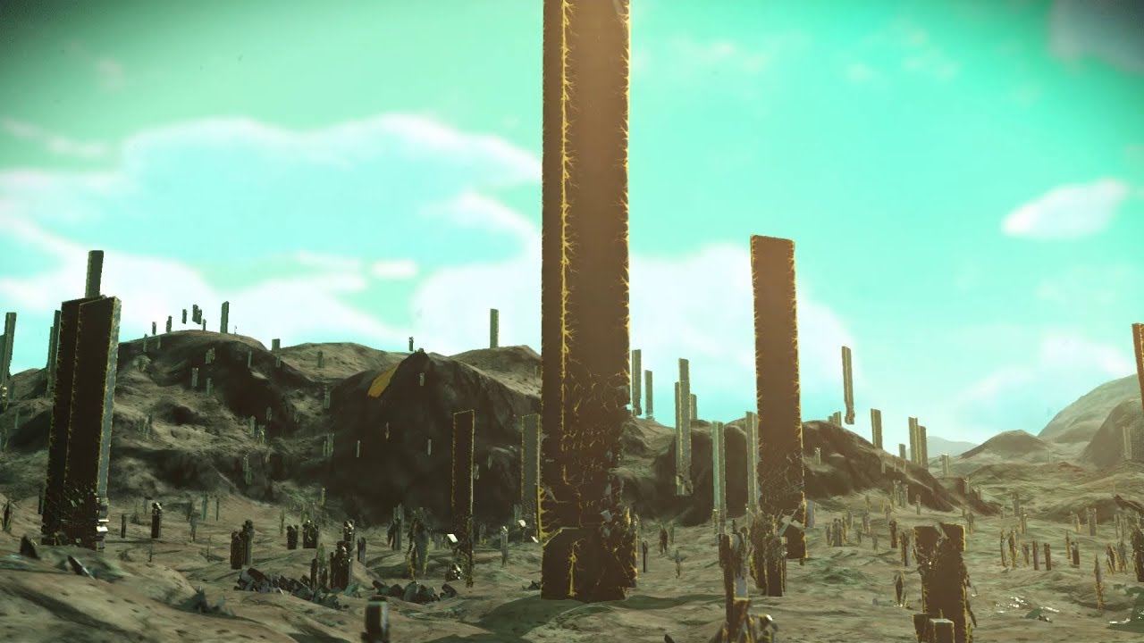 No Man's Sky - Pillared planet - YouTube