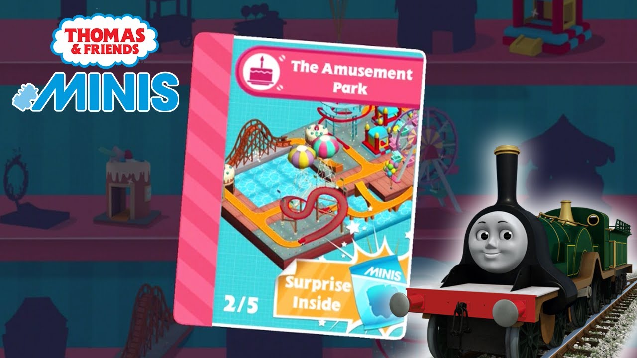 Thomas & Friends Minis - New Map Location The Amusement Park - YouTube