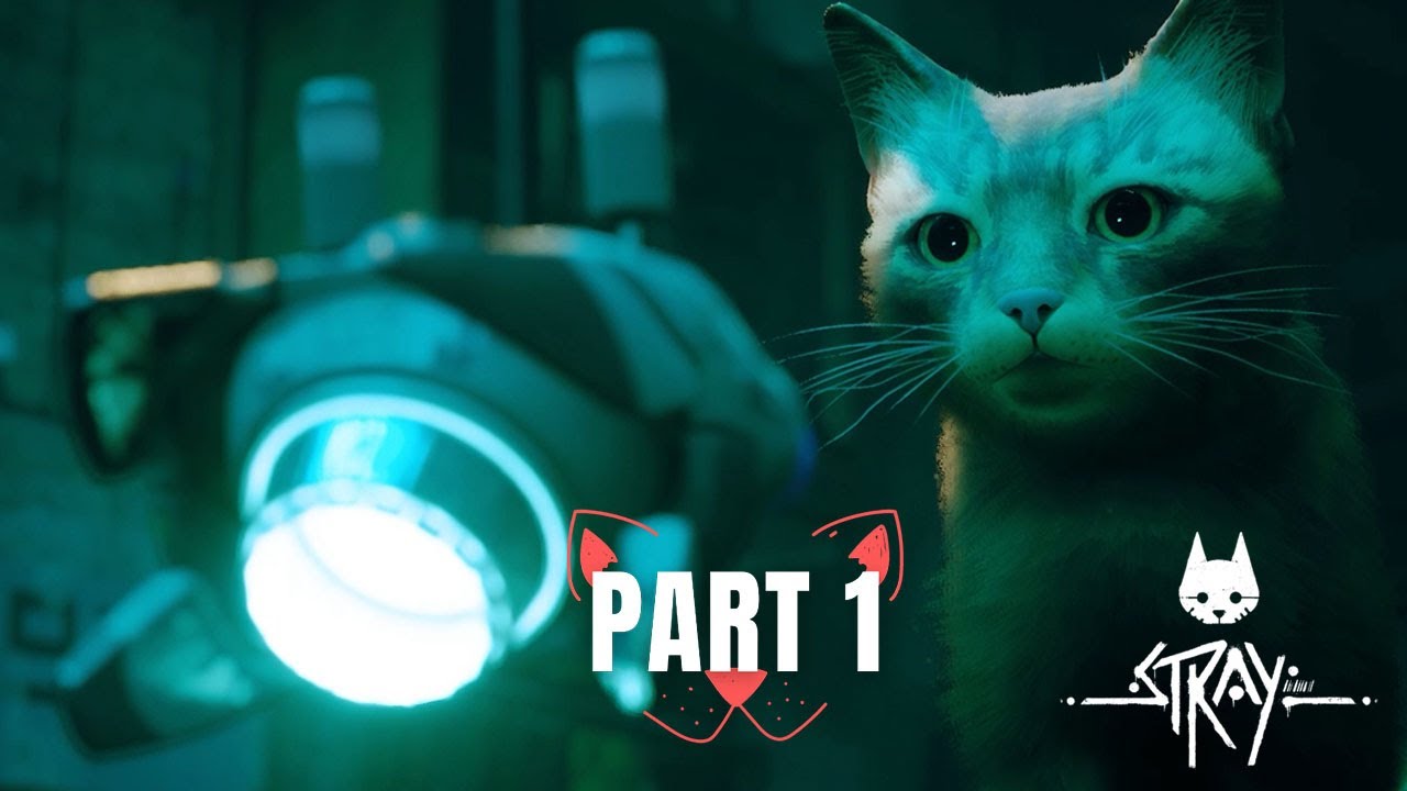 STRAY Walkthrough Gameplay Part 1 - Full Game - No Commentary - YouTube