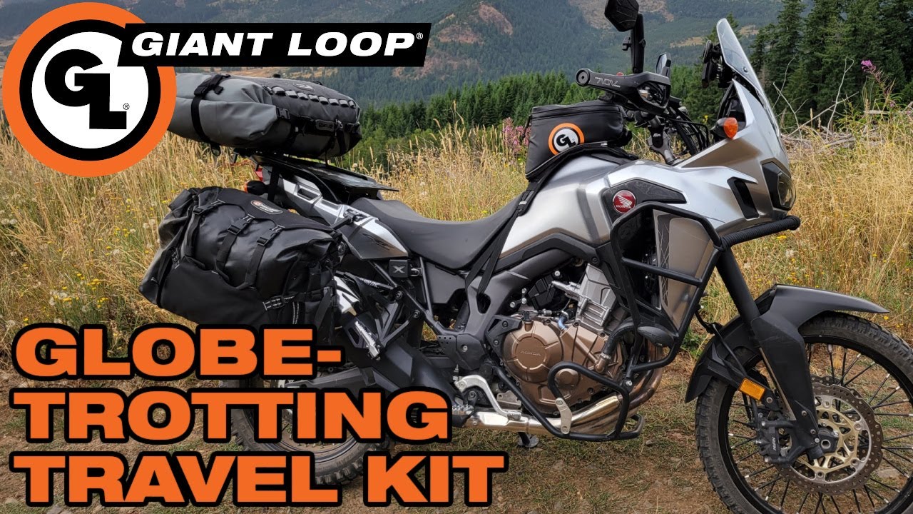 The Giant Loop Globe Trotting Travel Kit: Full Adventure Motorcycle ...