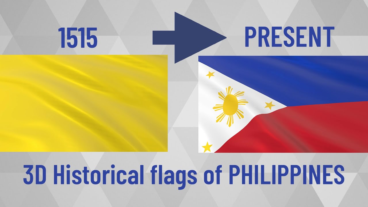3D Historical flags of Philippines - YouTube