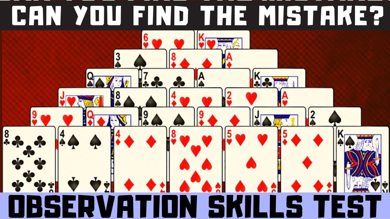 Find the #Mistake in the Picture #Game | Only for Genius - YouTube