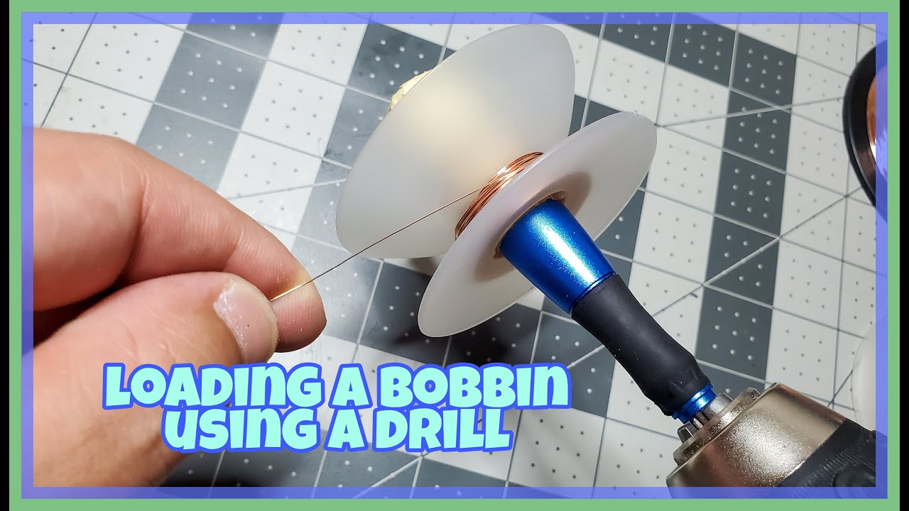 Wire Wrapping - Loading a bobbin & why it's so useful - YouTube