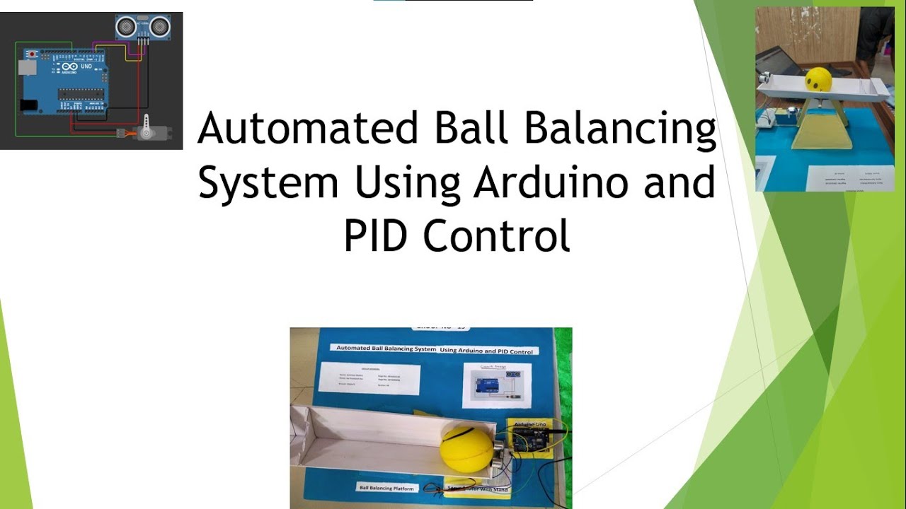 Automated Ball Balancing System using Arduino and PID Control - YouTube