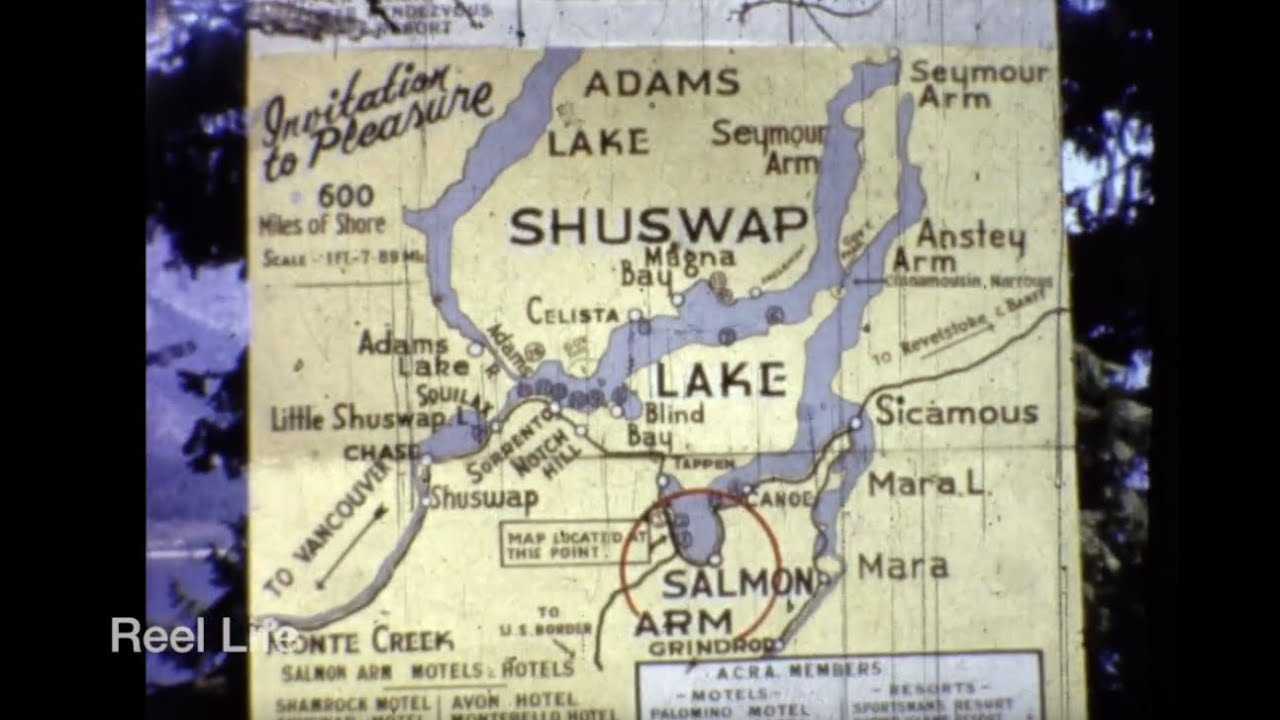 1963, Road trip! Along the new Trans-Canada Highway, BC, Alberta to ...