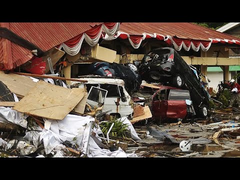 Endonezya: Deprem ve tsunaminin ardından ölü sayısı 832'ye ulaştı
