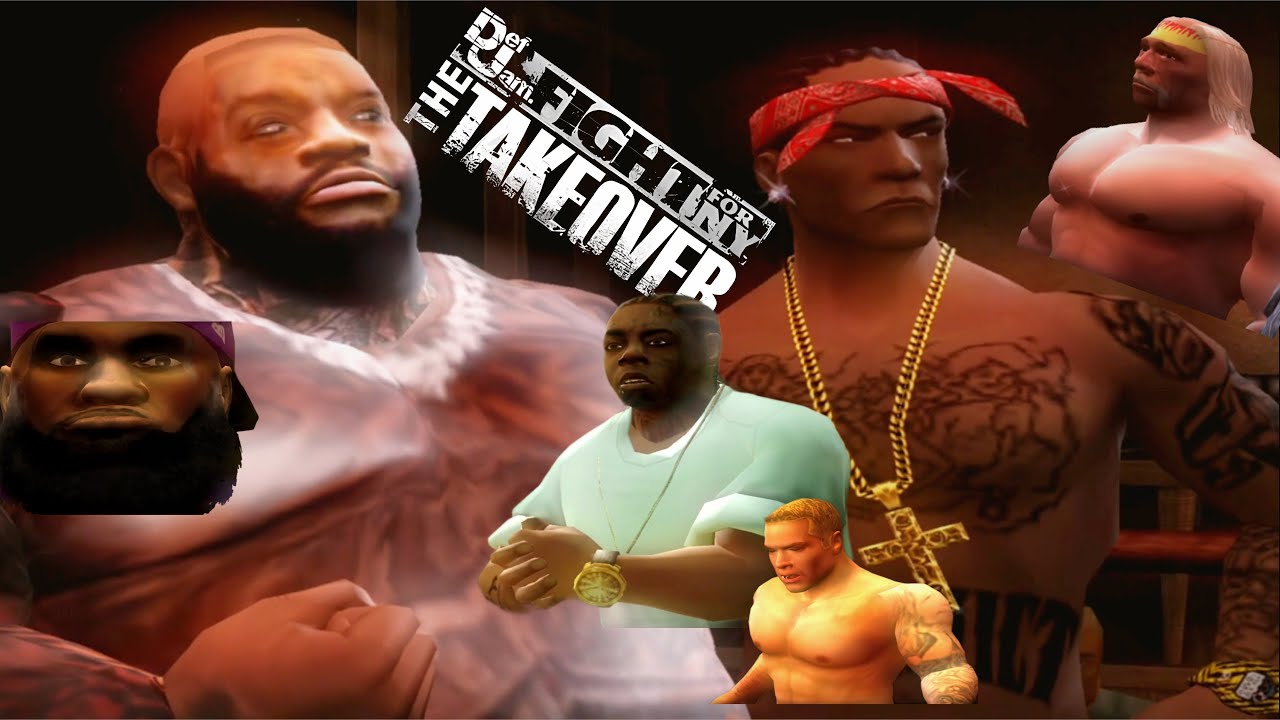DefJam Fight For NY Mods RandomMatches Rick Ross Lil Wayne Hulk Hogan ...