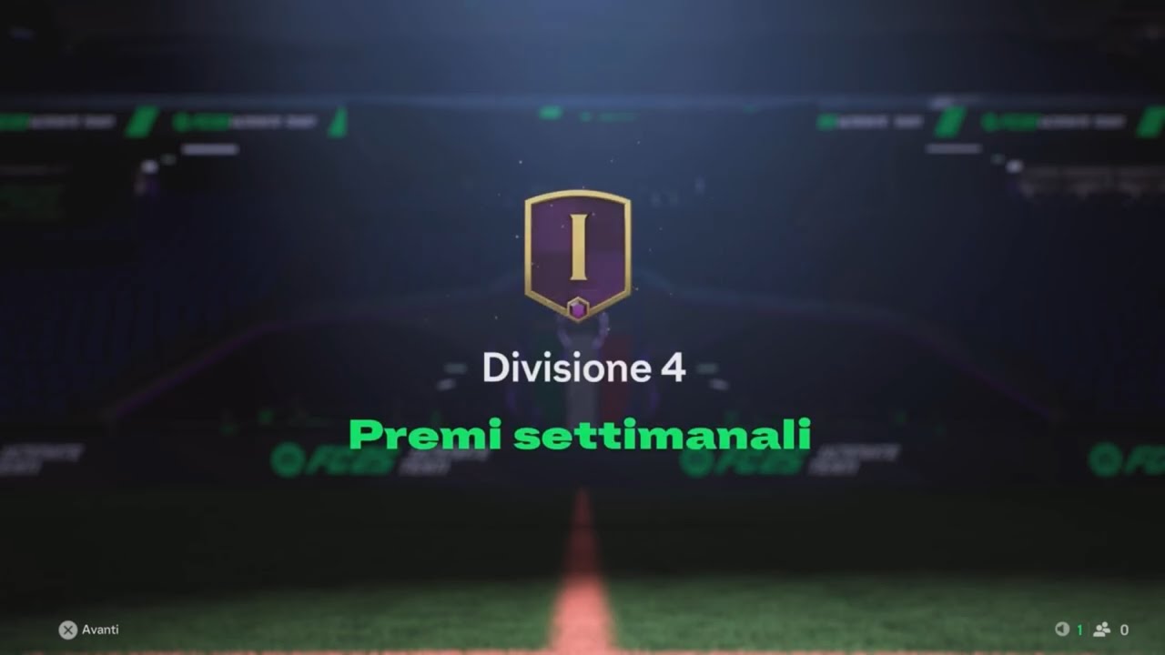 FC 25 - WALKOUT - DIVISION RIVALS REWARDS RANK 4 PREMI DIVISION RIVALS ...