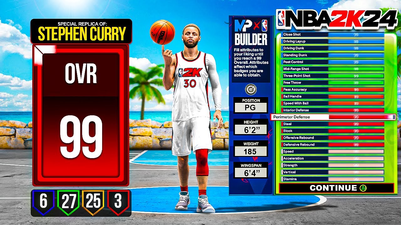 BEST GUARD BUILD IN NBA 2K24! Best Build + Best Badges in NBA2K24 ...