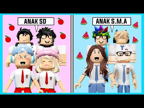 Sekolah Kita Ditantang Anak SMA Untuk Balapan Dan Lomba Makan Di Roblox Brookhaven ft @Shasyaalala