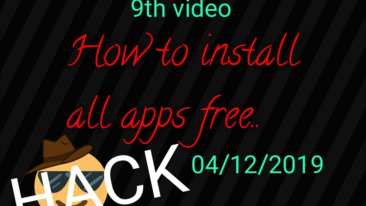 How to install all apps free. - YouTube