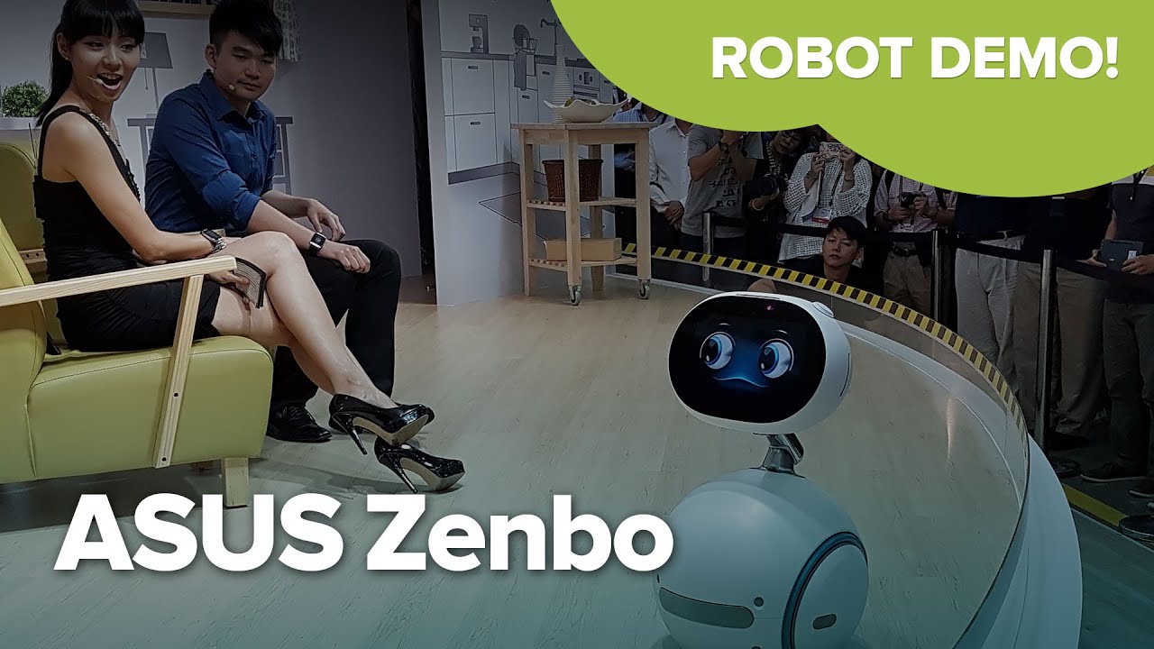 ASUS Zenbo demo at Computex 2016! - YouTube