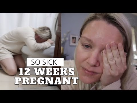 12 WEEKS PREGNANT VLOG| SEVERE MORNING SICKNESS| PREGNANT MORNING ROUTINE WITH BABY AND TODDLER
