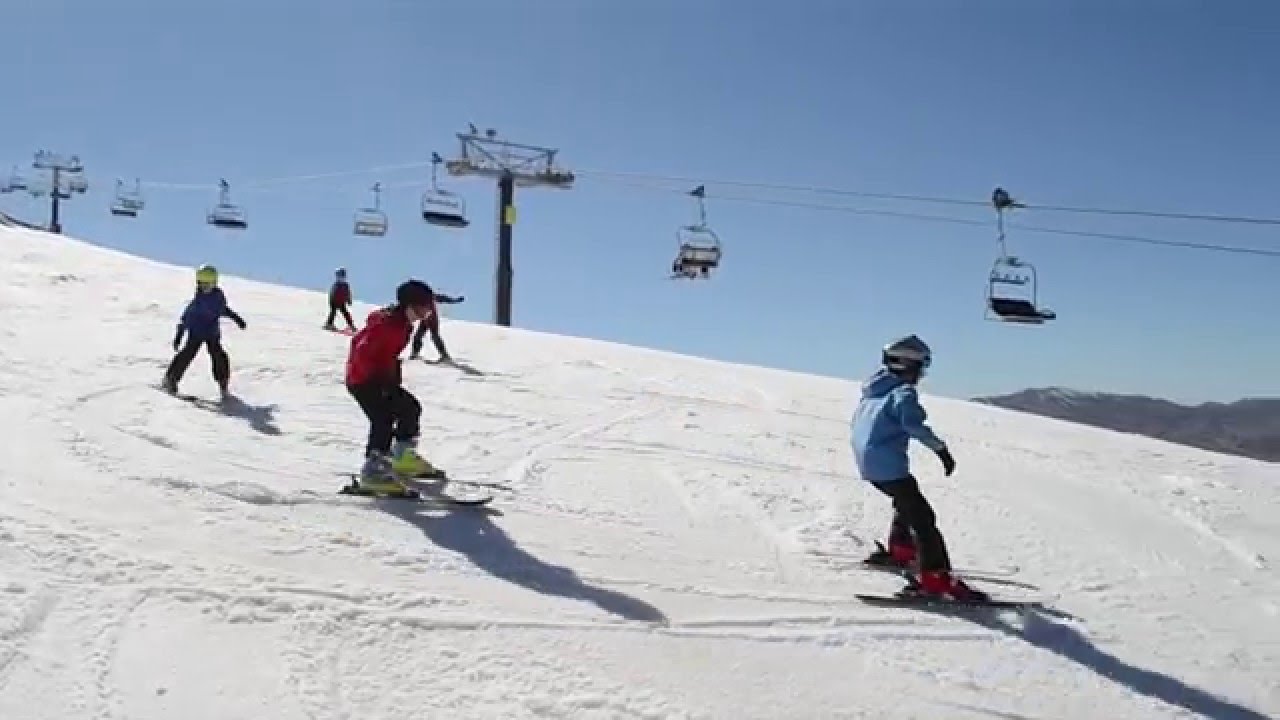 Child Ski Ability Level 3b - YouTube