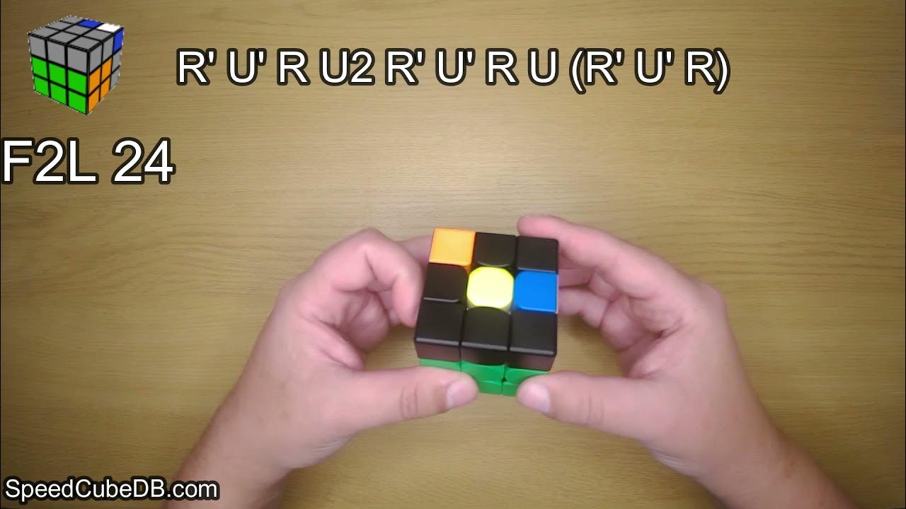 F2L Algorithms, BR Slot - F2L 24 [RU] - YouTube