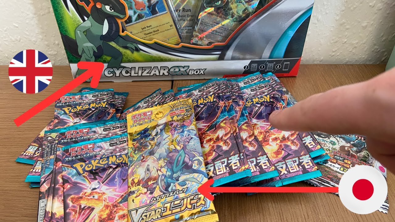 We're Back From Japan Now Lets Open Pokémon Cards (Cyclizer EX BOX ...