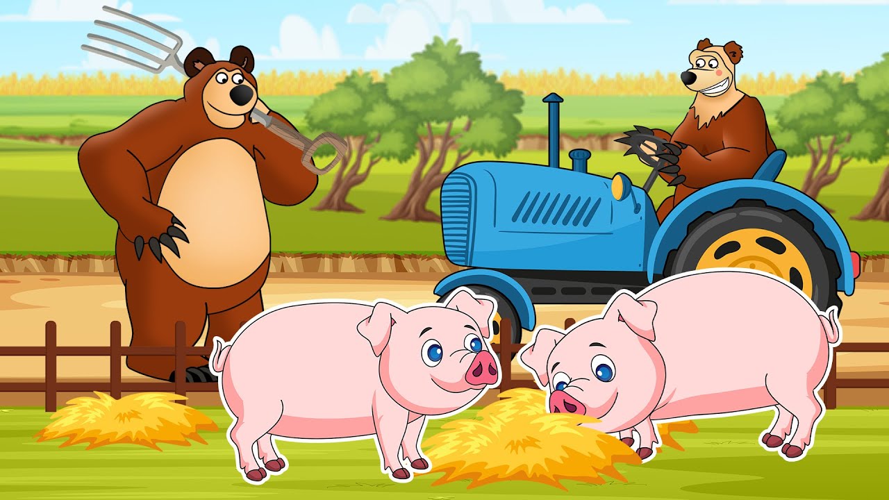 The Bear Farm Life: Tractor And Pig Transport on Trailer - Building a ...