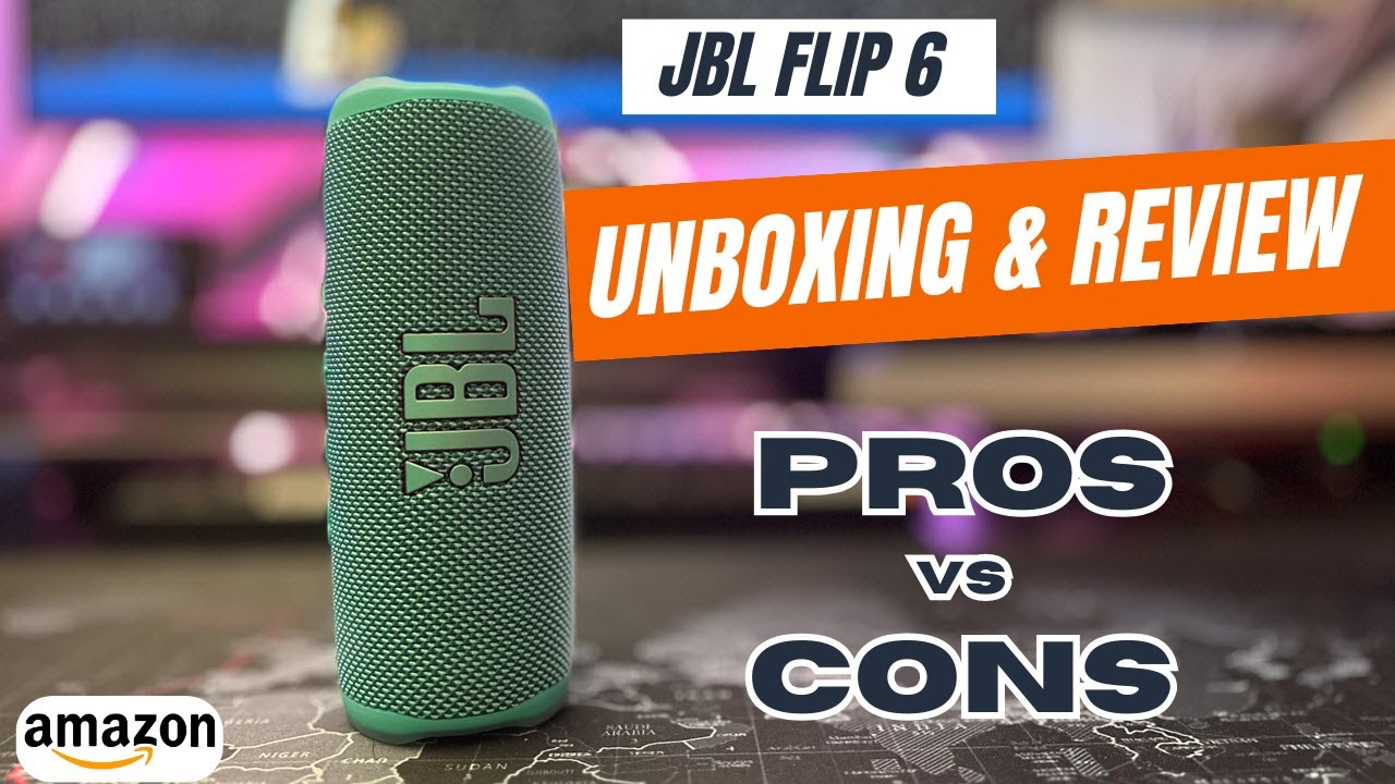 JBL Flip 6 Portable Bluetooth Speaker Review & Unboxing in under 2 ...