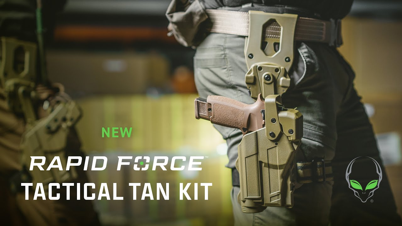 The Rapid Force Tactical Tan Kit | Alien Gear Holsters - YouTube