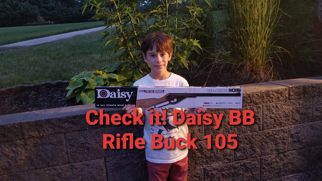 Daisy BB Rifle Buck 105 unboxing Check it out! - YouTube