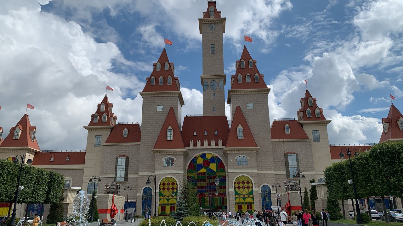 Dream Island (amusement park) in Moscow #A walk around Europe's largest ...