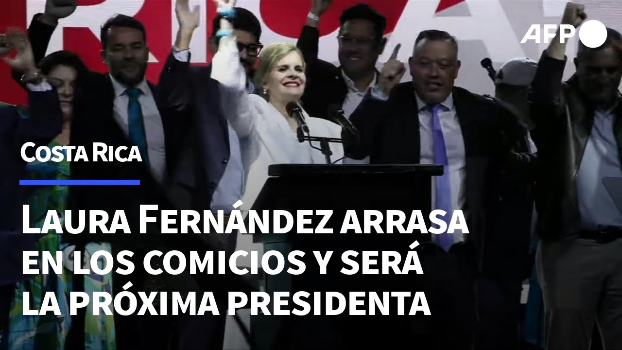 La derechista Laura Fernández será la próxima presidenta de Costa Rica ...