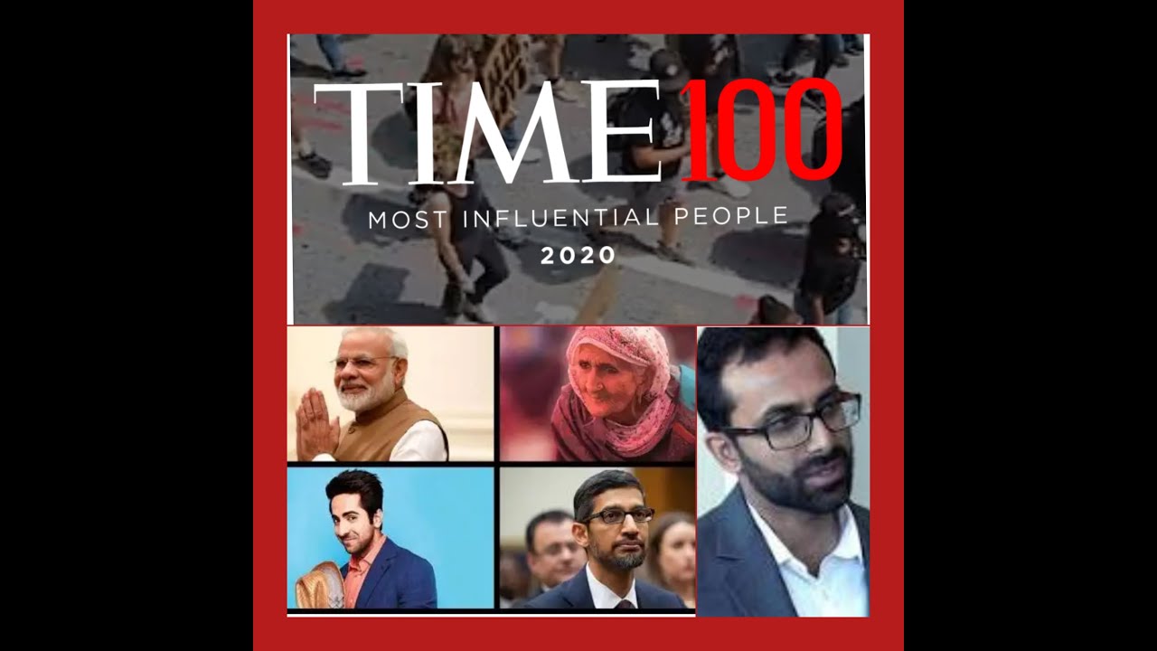 Time's 100 list of 100 most influential people 2020 - YouTube