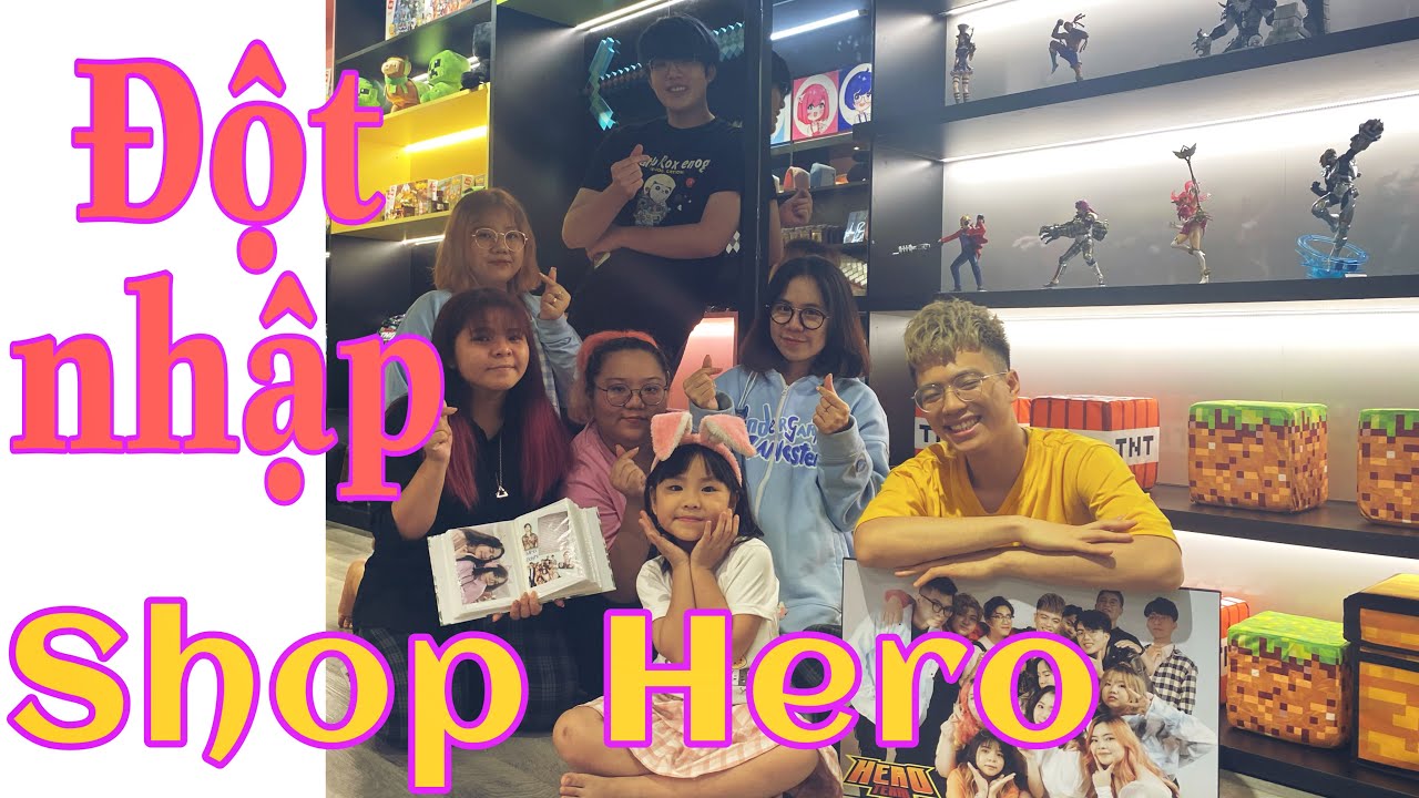 Hero team ️ Đột nhập shop Hero tặng quà nhóm siêu anh hùng Bee và Hero ...