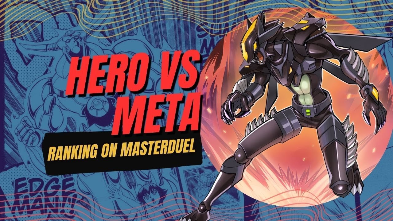 Yu-Gi-Oh! HERO vs META - MASTERDUEL Replays - YouTube