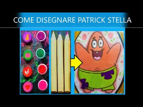 Come disegnare PATRICK STELLA di SPONGEBOB - tutorial facile - YouTube