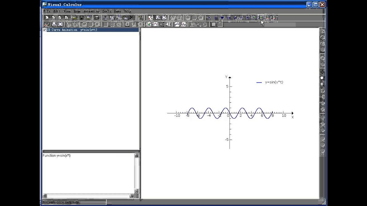 How to create function animation with Visual Calculus - YouTube