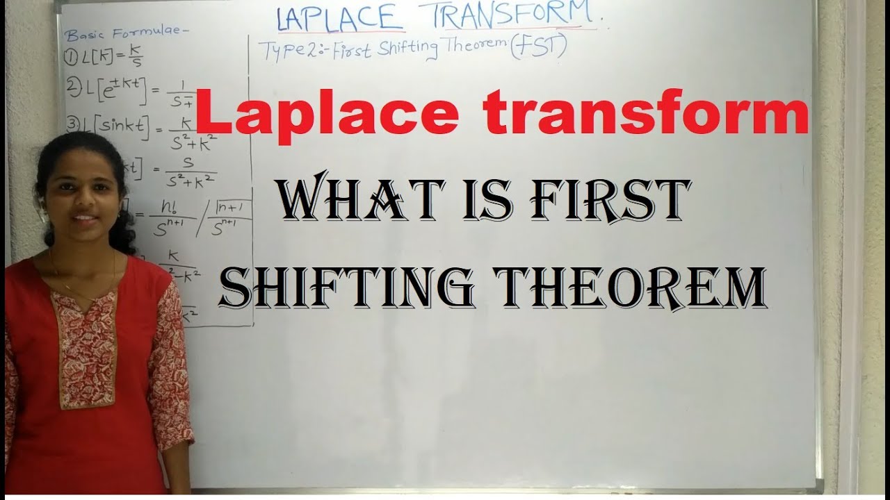 First Shifting Theorem of Laplace Transform with Example [ Hindi ...