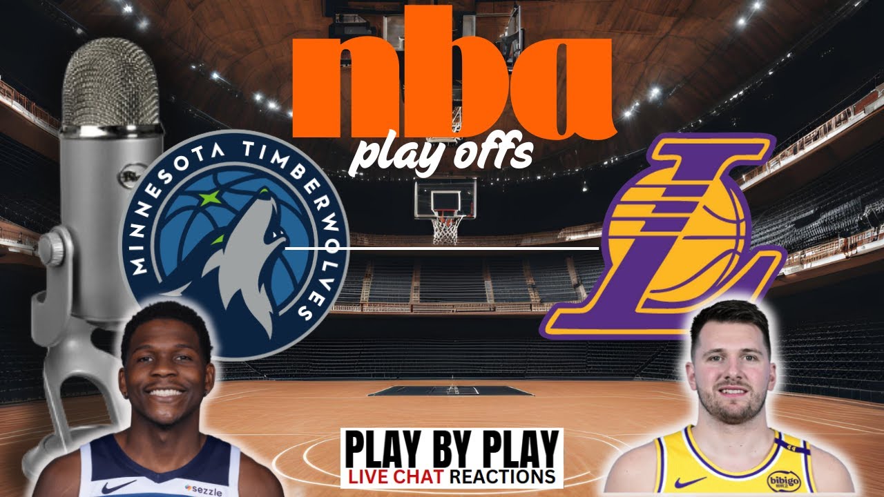 NBA PLA OFFS! Timberwolves vs Lakers! GAME 1! - YouTube