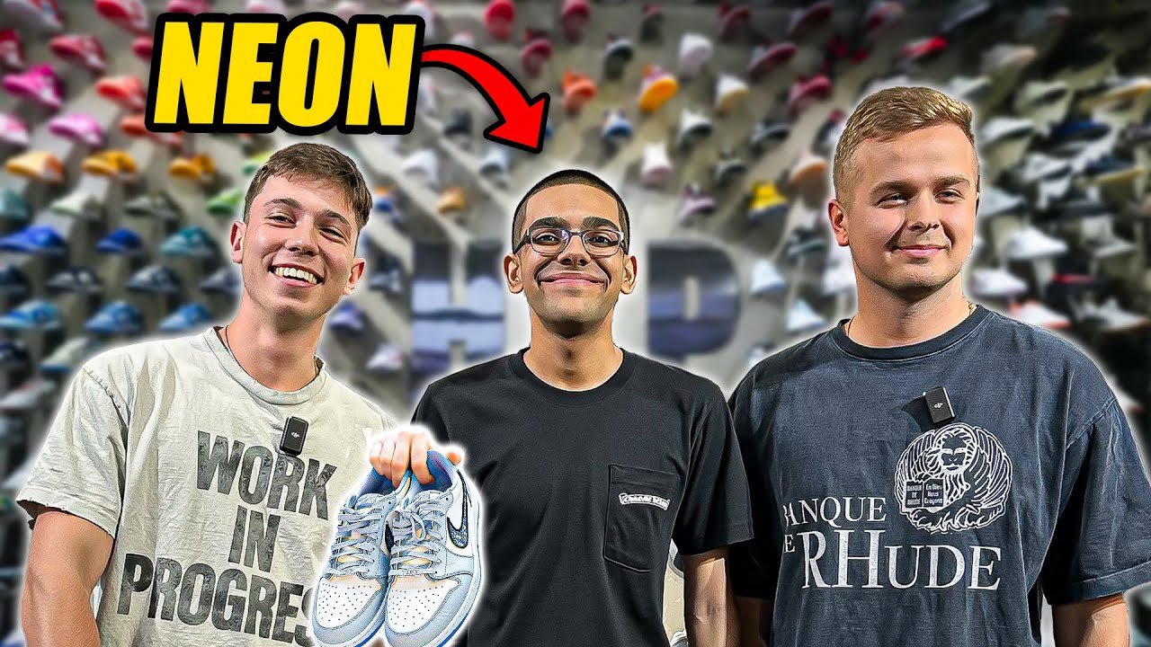 NEON BUYS ADIN ROSS’ DIOR JORDANS - YouTube