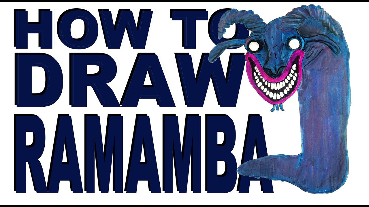 How to draw Ramamba (Garten of Banban 0) - YouTube