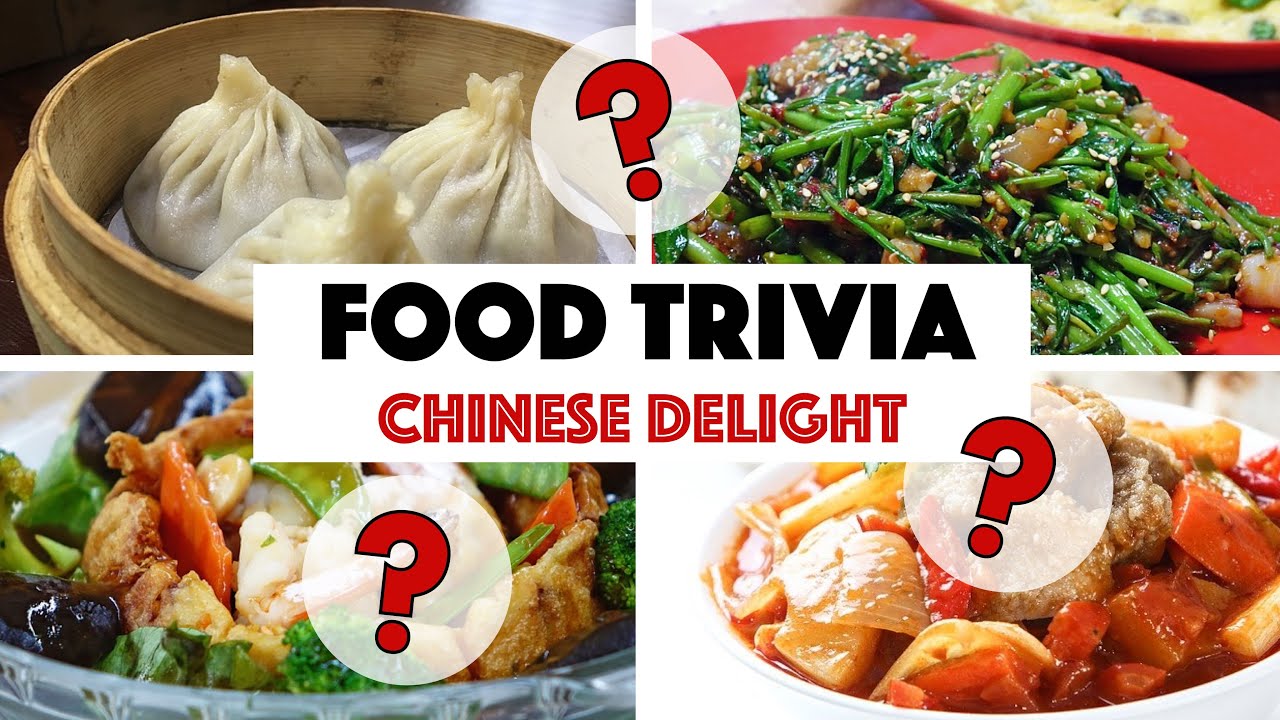 FOOD TRIVIA - 20 QS ON CHINESE FOOD | #6 - How much do you know about ...