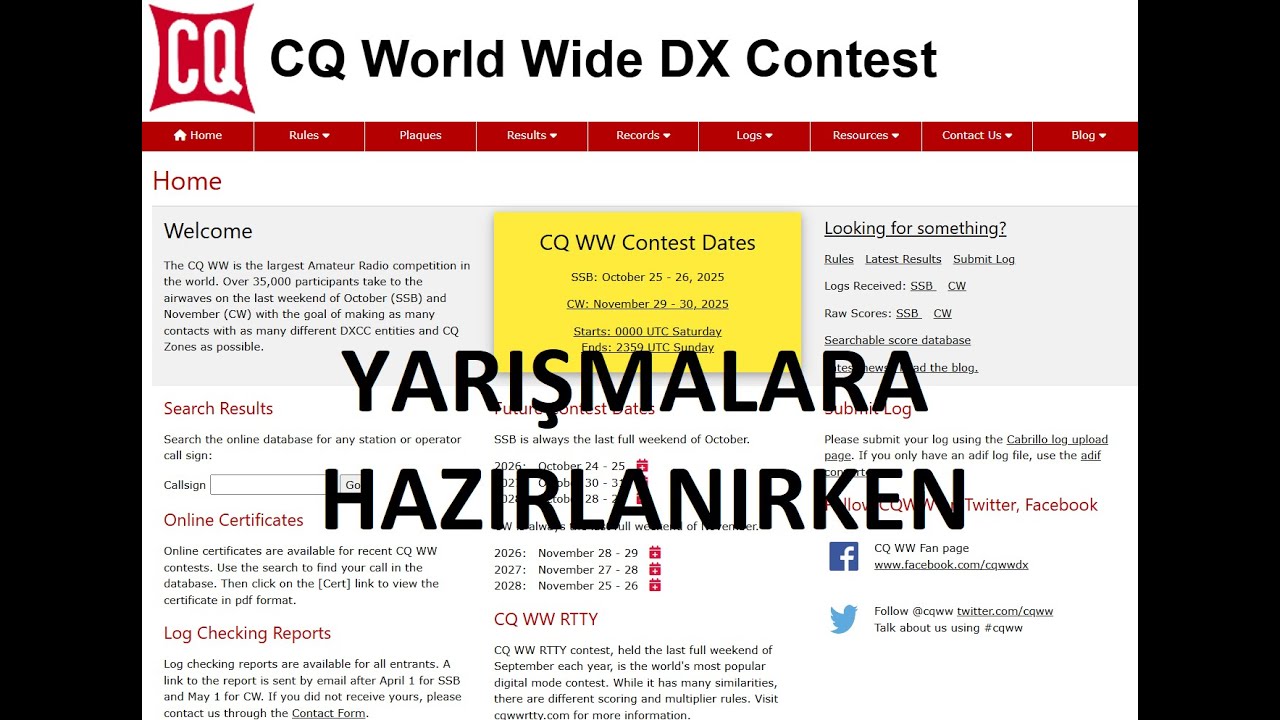 YARIŞMALAR ÖN HAZIRLIK, N1MM RTTY ÇALIŞMASI AYARLARI, N1MM SES KAYDI ...