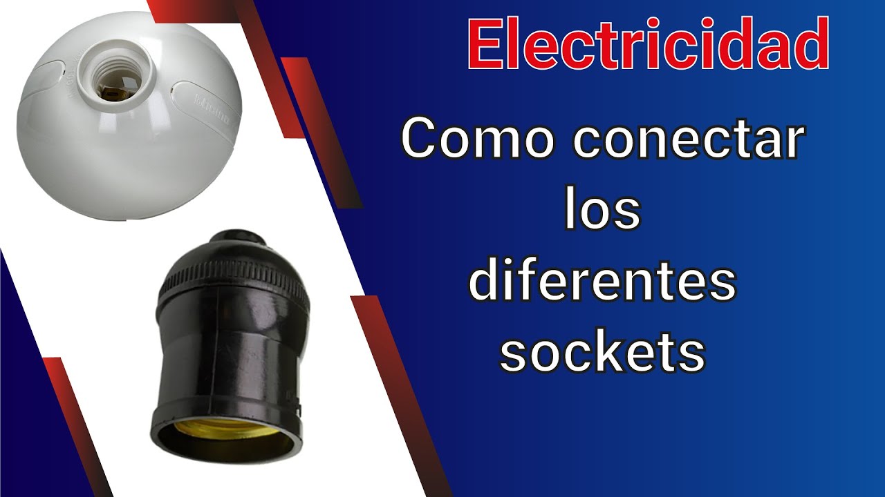 Como conectar los diferentes sockets.V23 - YouTube