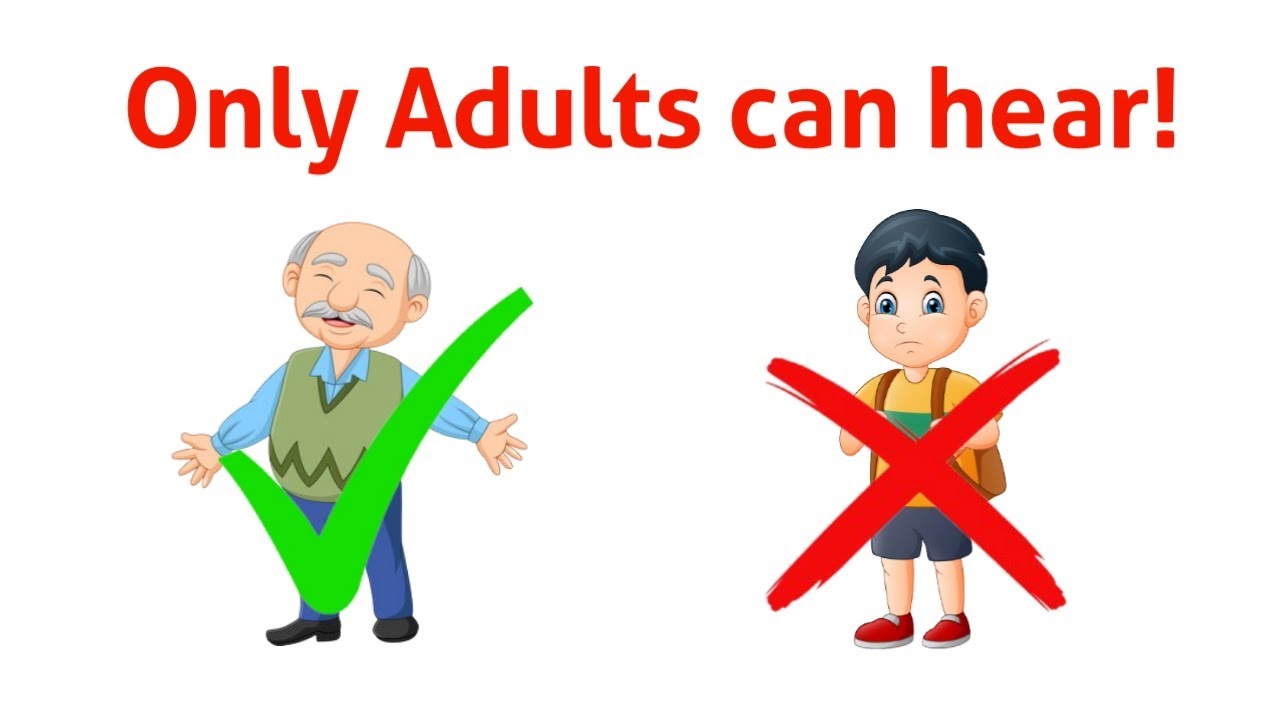 Sound that only Adults can hear! - YouTube
