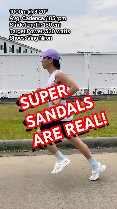 Super running sandals are real! #ving #nirun #runningshoes - YouTube