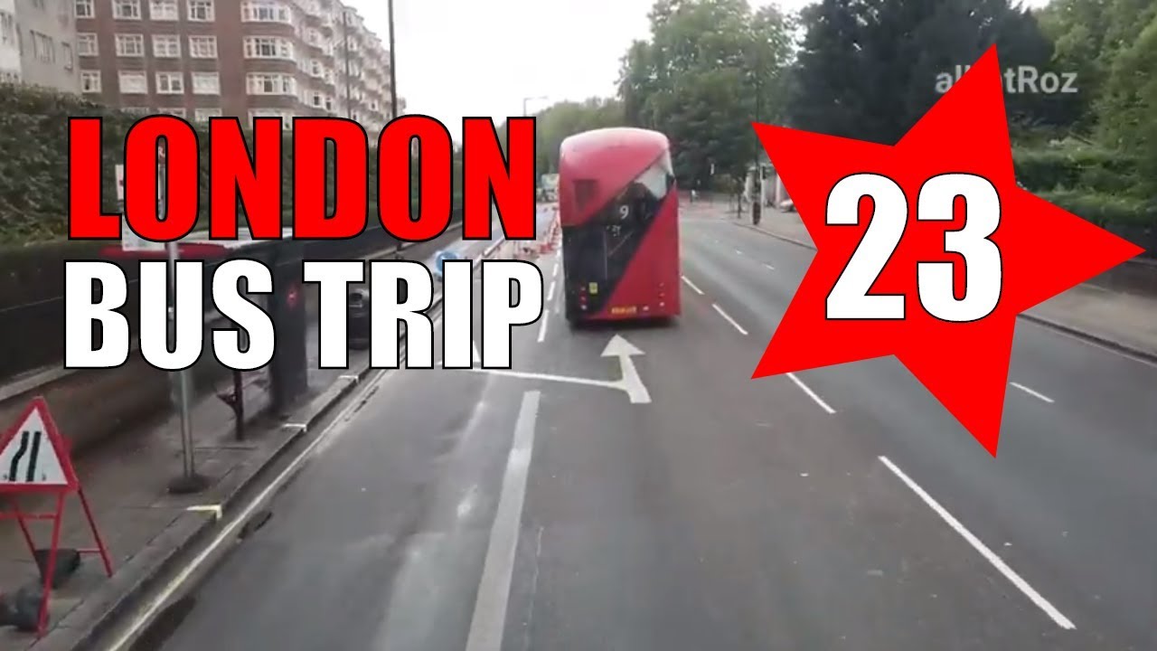 London Bus Ride | Route 23 to Hammersmith - YouTube