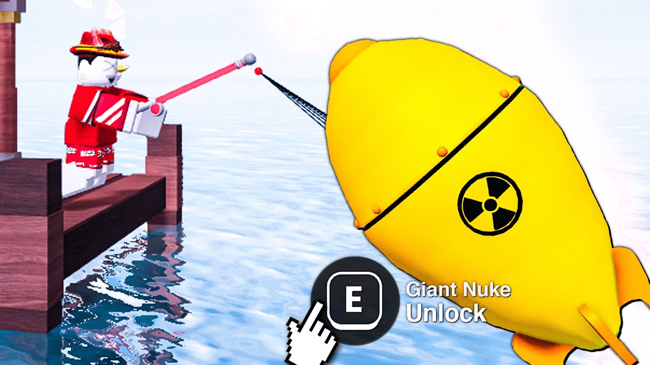 Ich Habe 999.999€ AUSGEGEBEN Für GIANT NUKE In Roblox Fisch! (Go ...